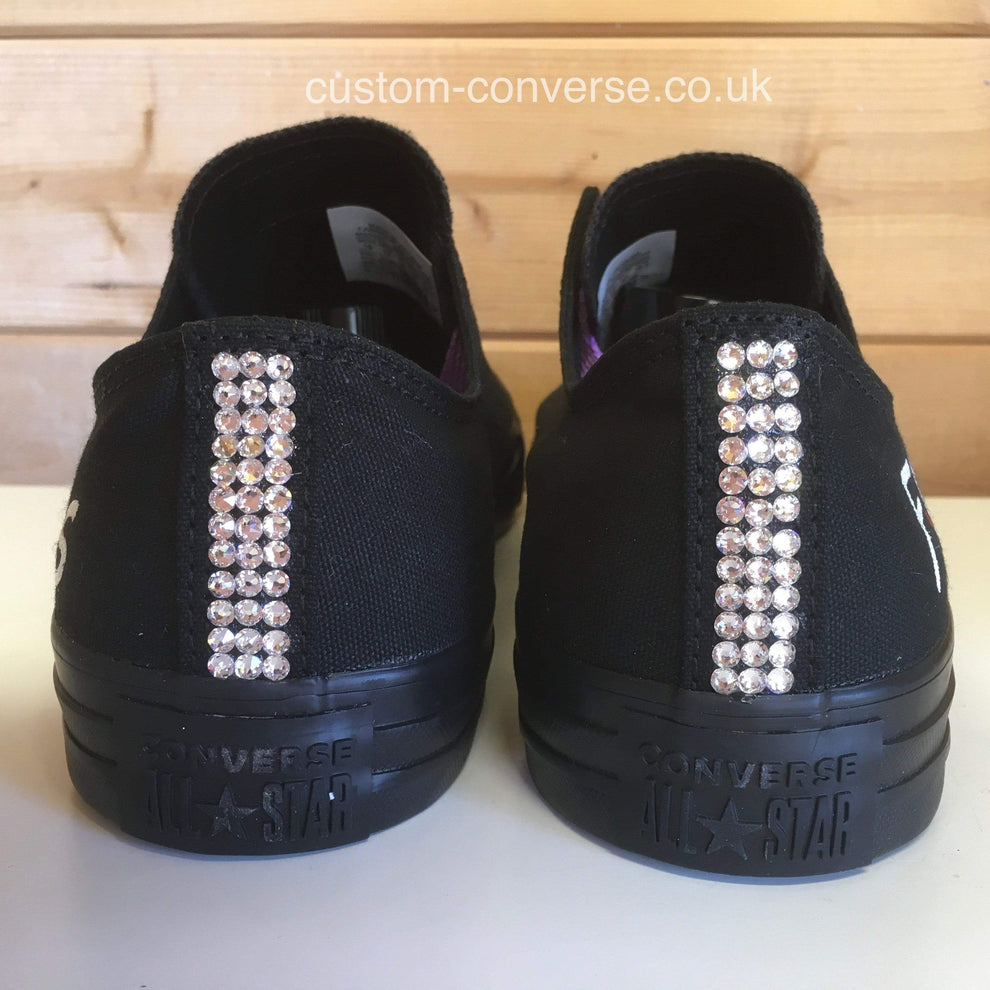 Friends Low Top Converse Custom Hand Painted Trainers