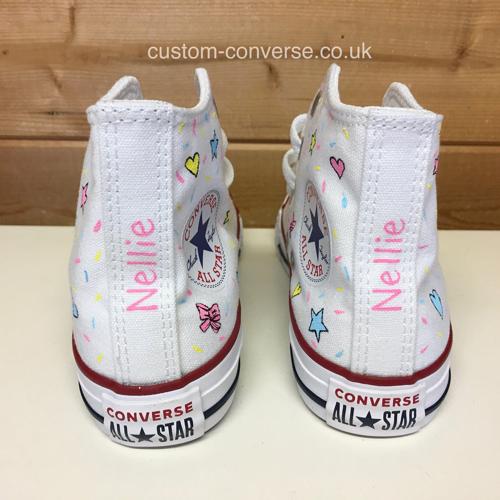 Kids Confetti Cuteness| Custom Converse Ltd