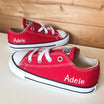 Kids Personalised Converse Custom Trainers
