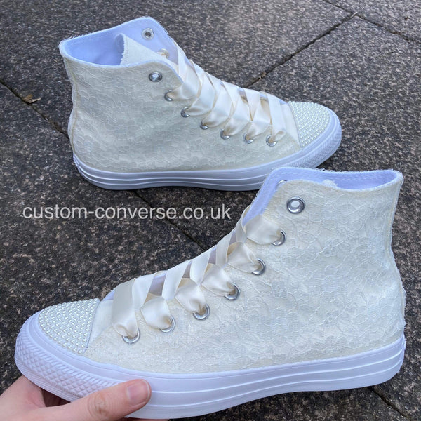 Lace Covering | Custom Converse Ltd