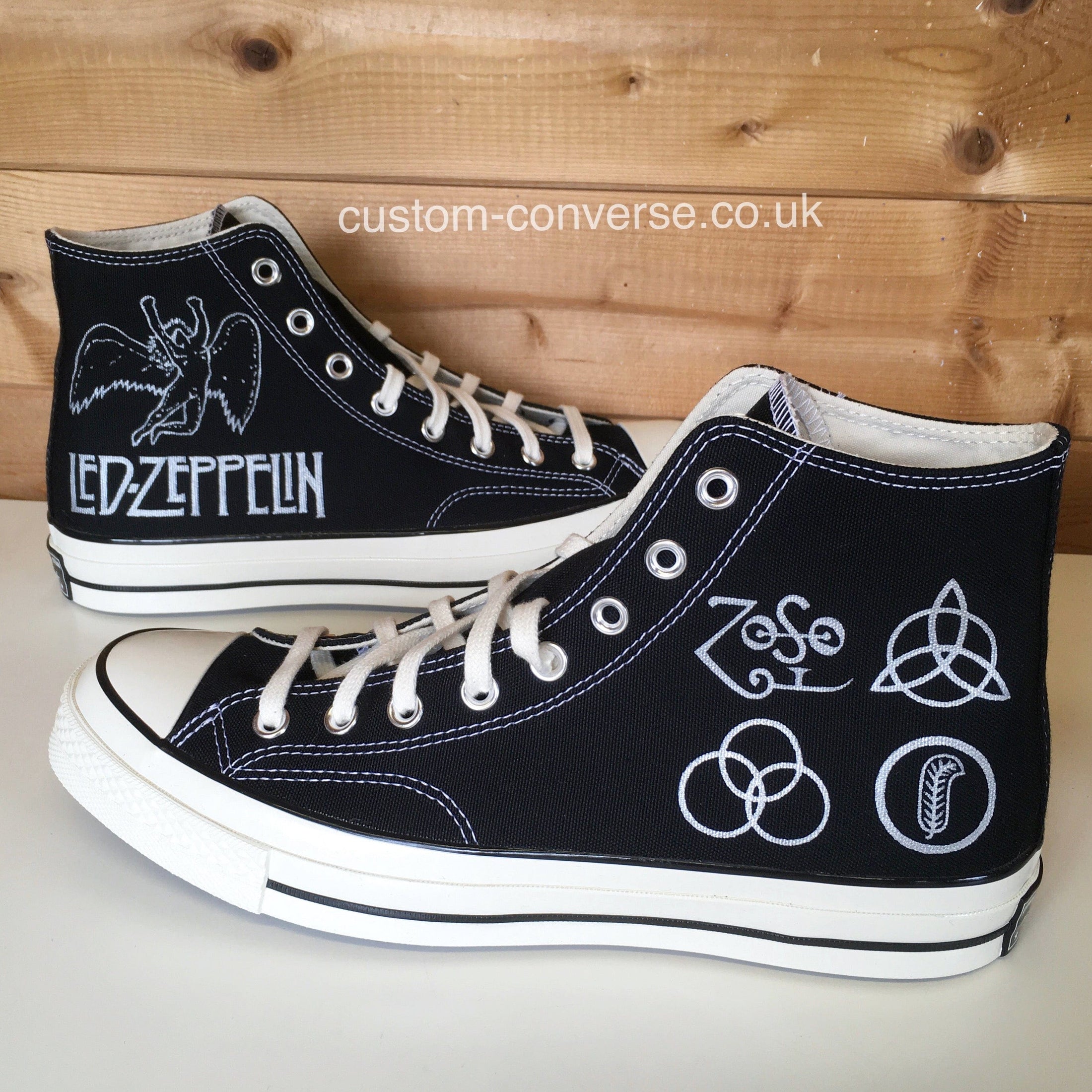 Led Zeppelin | Custom Converse Ltd – Custom Converse Ltd.